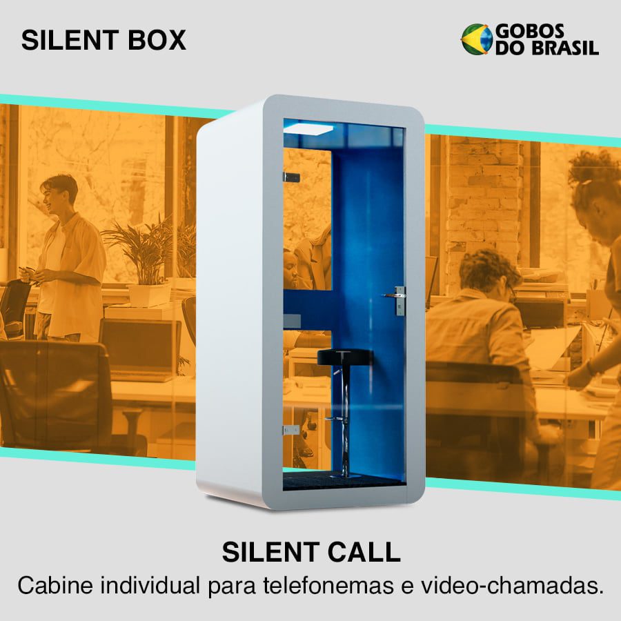 SILENT CALL - Cabine acústica individual para telefonemas