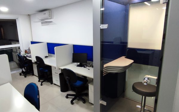 SILENT CALL - Cabine acústica individual para telefonemas